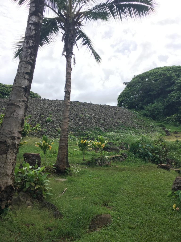 Ulupo Heiau in Kailua on Oahu, Hawaii - Ancient Hawaiian Temple Site